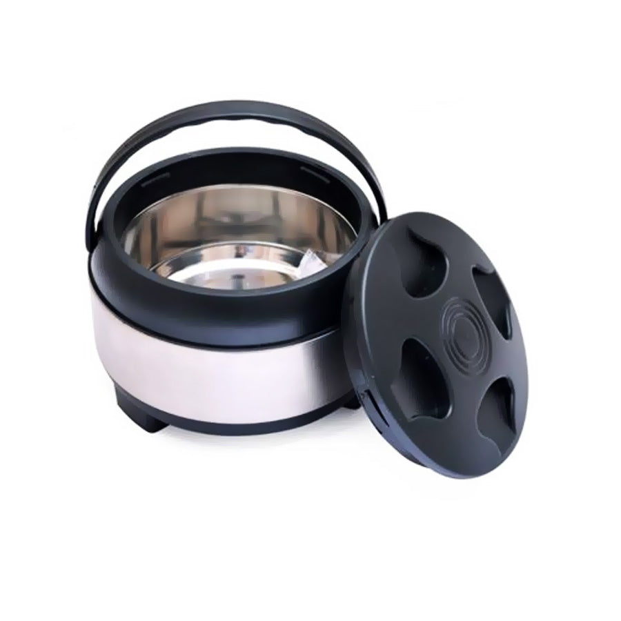 Stainless Steel Casserole Hot-Pot with handel roti 3000ml